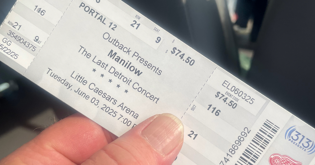 Barry Manilow's Last Detroit Concert... - Rick Ollie